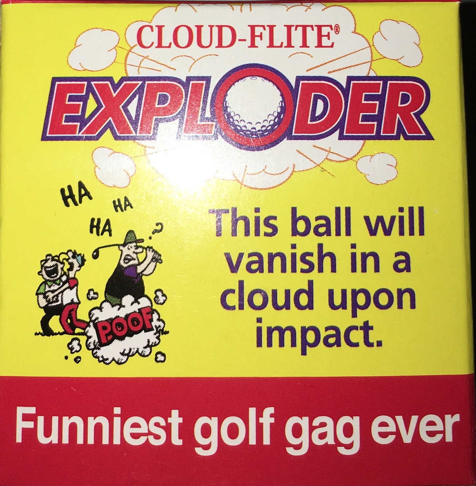 The Exploder - Exploding Golf Ball - Golf Ball Outlet and Fireworks ...